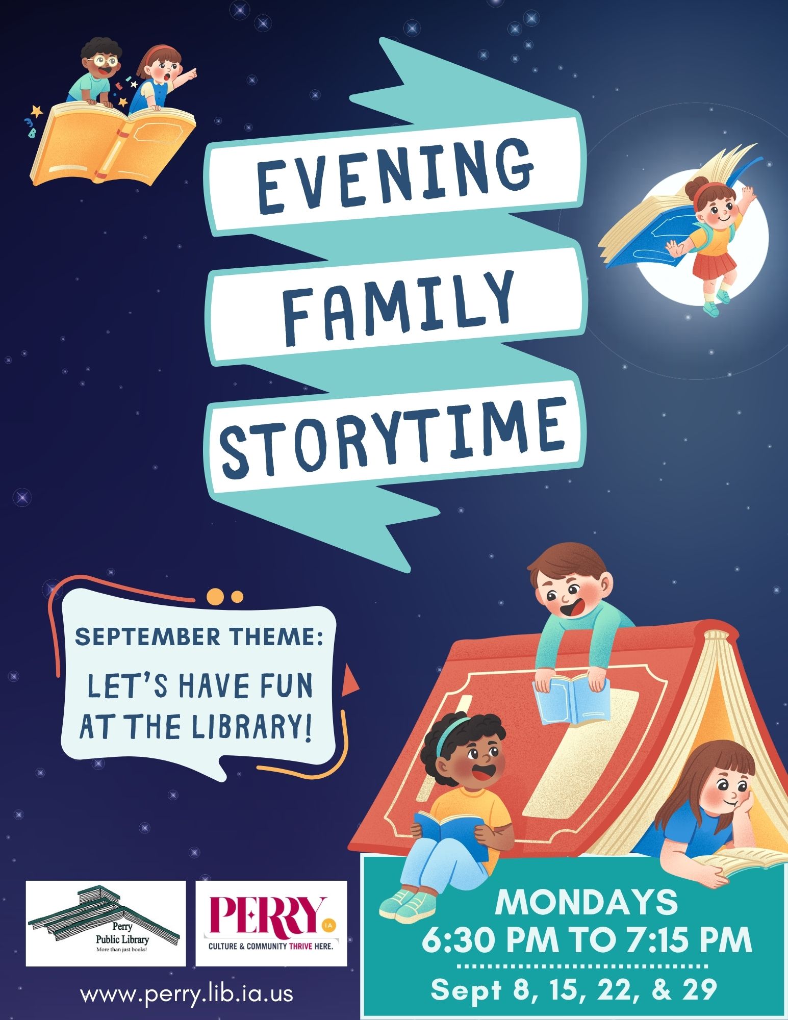 Storytimes :: Perry Public Library