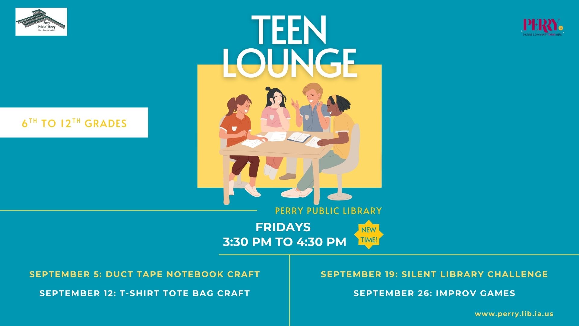 Teen Programs :: Perry Public Library