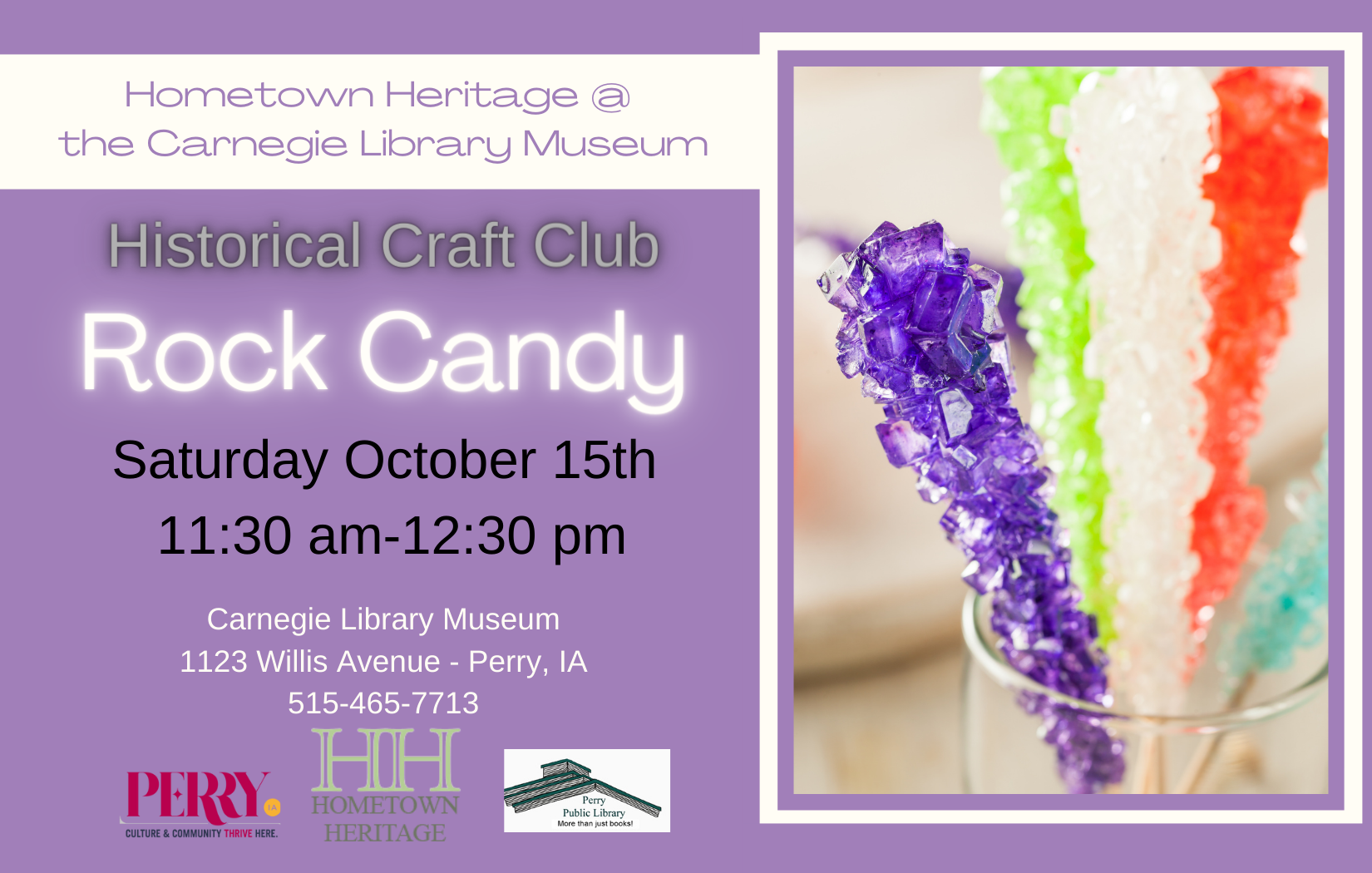 Hometown Heritage @ the Carnegie Library Museum :: Perry Public Library